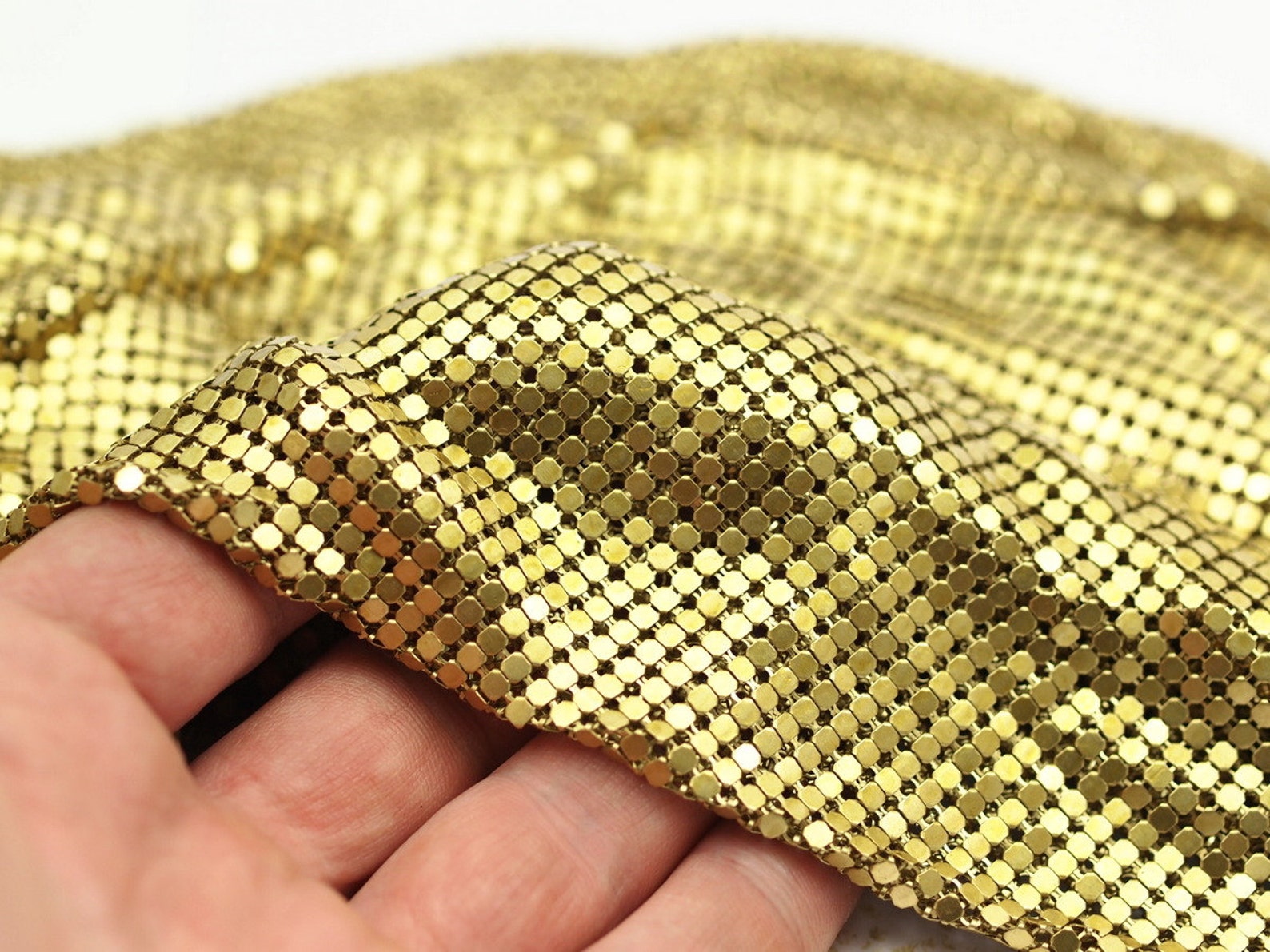 Brass Fabric Chain Raw Brass Mesh 1000mmx400mm Z148 - Etsy