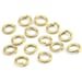 6mm Jump Ring - 100 Raw Brass Jump Ring Connectors Findings (6x1.2mm ...