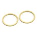 19mm Circle Connectors - 50 Raw Brass Circle Connectors (19x1x1mm) Bs ...