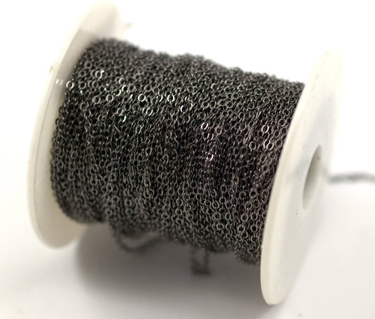 Gunmetal Brass Chain 5 Meters 16.5 Feet 1.5x2mm Gunmetal | Etsy