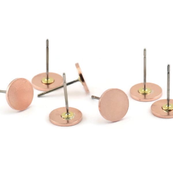 Copper Earrings - Etsy