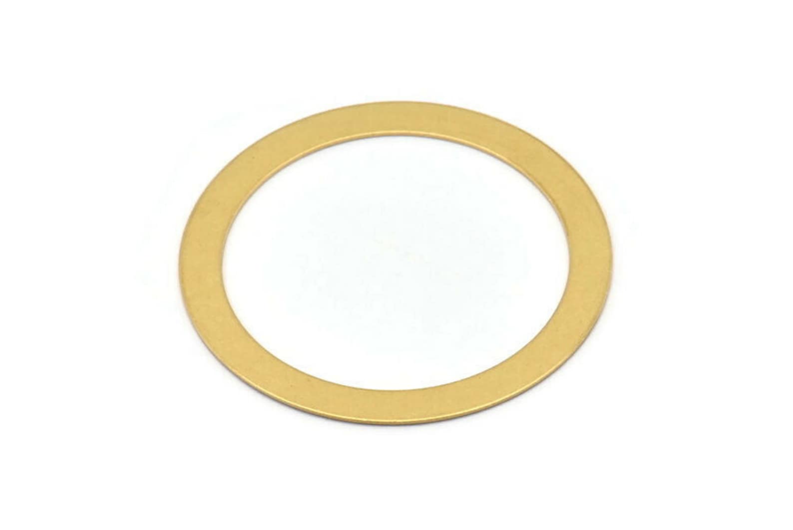 51mm Circle Blanks 8 Raw Brass Circle Connector Blanks - Etsy