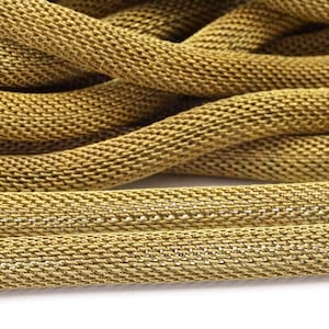 Brass Snake Chain, 2 M (6mm) Raw Brass Mesh Chain Ch002 ( Z107 ) - Etsy