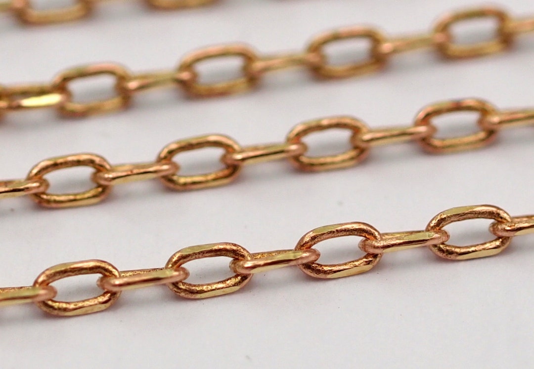 Link Chain, Faceted Chain, 10M Faceted Soldered Brass Chain (3x1.5mm ...