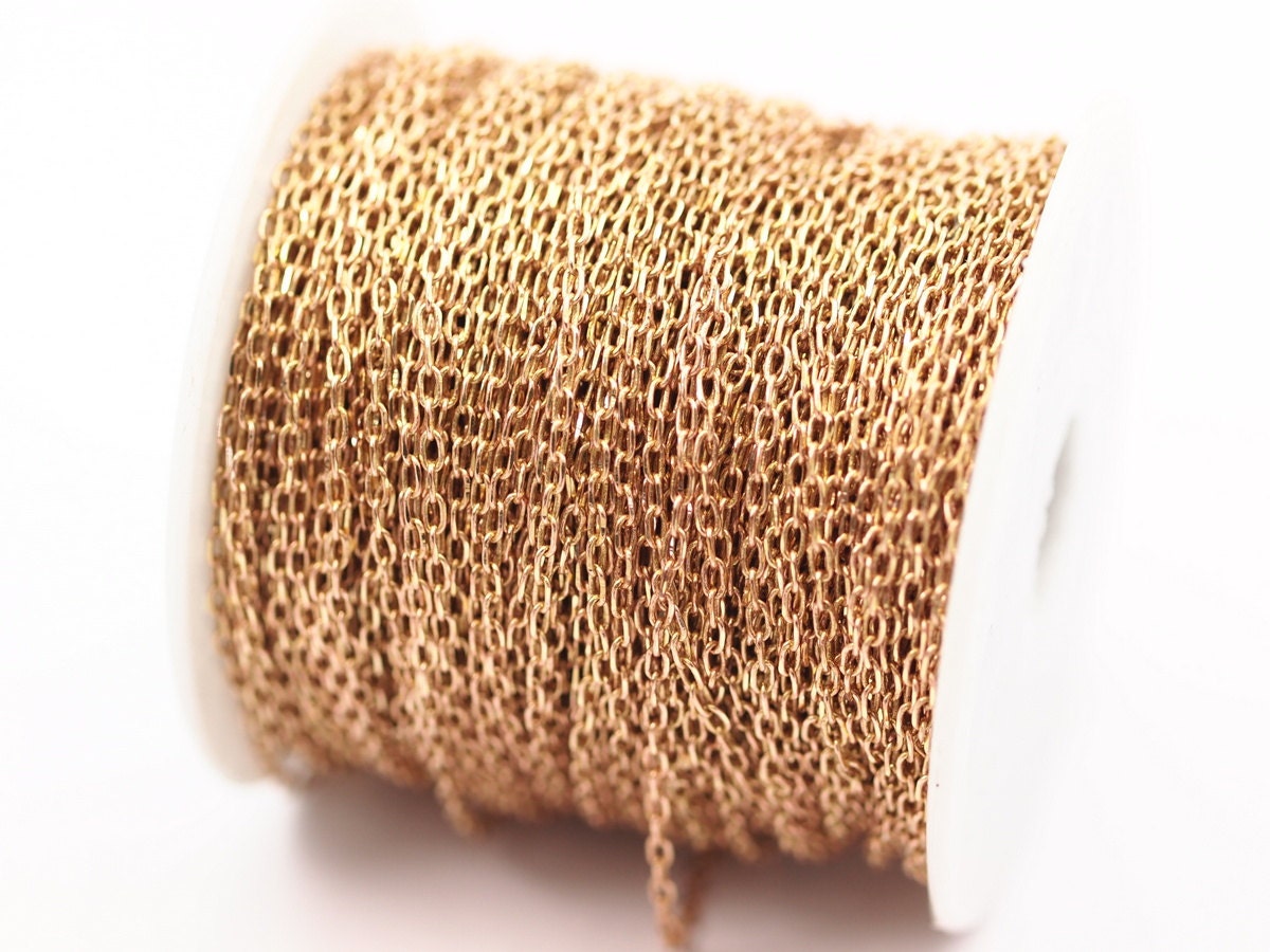 Link Chain Faceted Chain 10M Faceted Soldered Brass Chain - Etsy