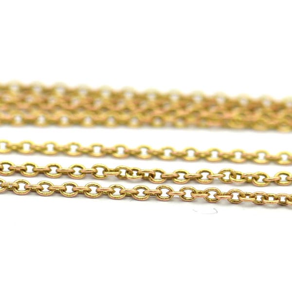 Brass Chain - Etsy