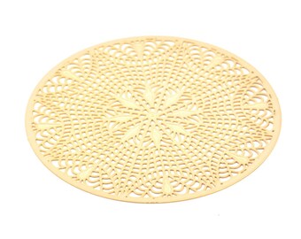 Brass Infinity Charms Brass Infinity Earring Pendant 18K Real Gold ...