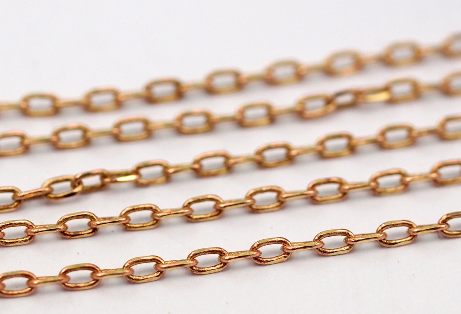 Link Chain Faceted Chain 10M Faceted Soldered Brass Chain | Etsy