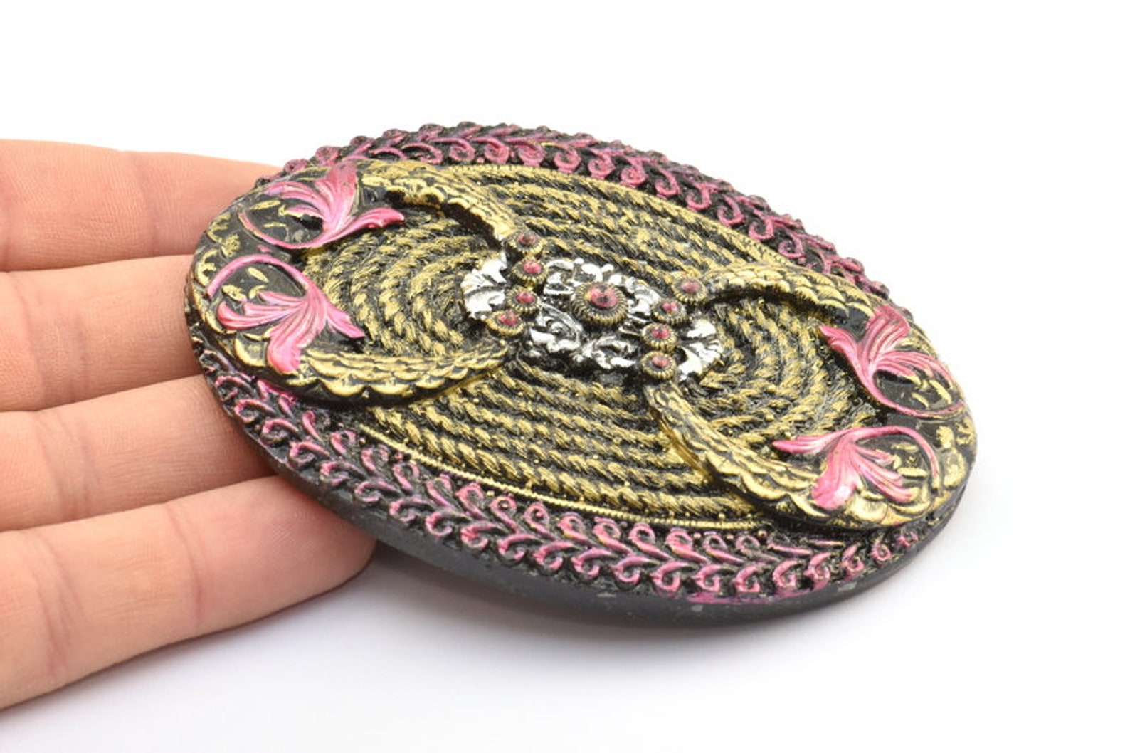 Hebilla de cinturón vintage 1 hebilla de cinturón artesanal - Etsy México