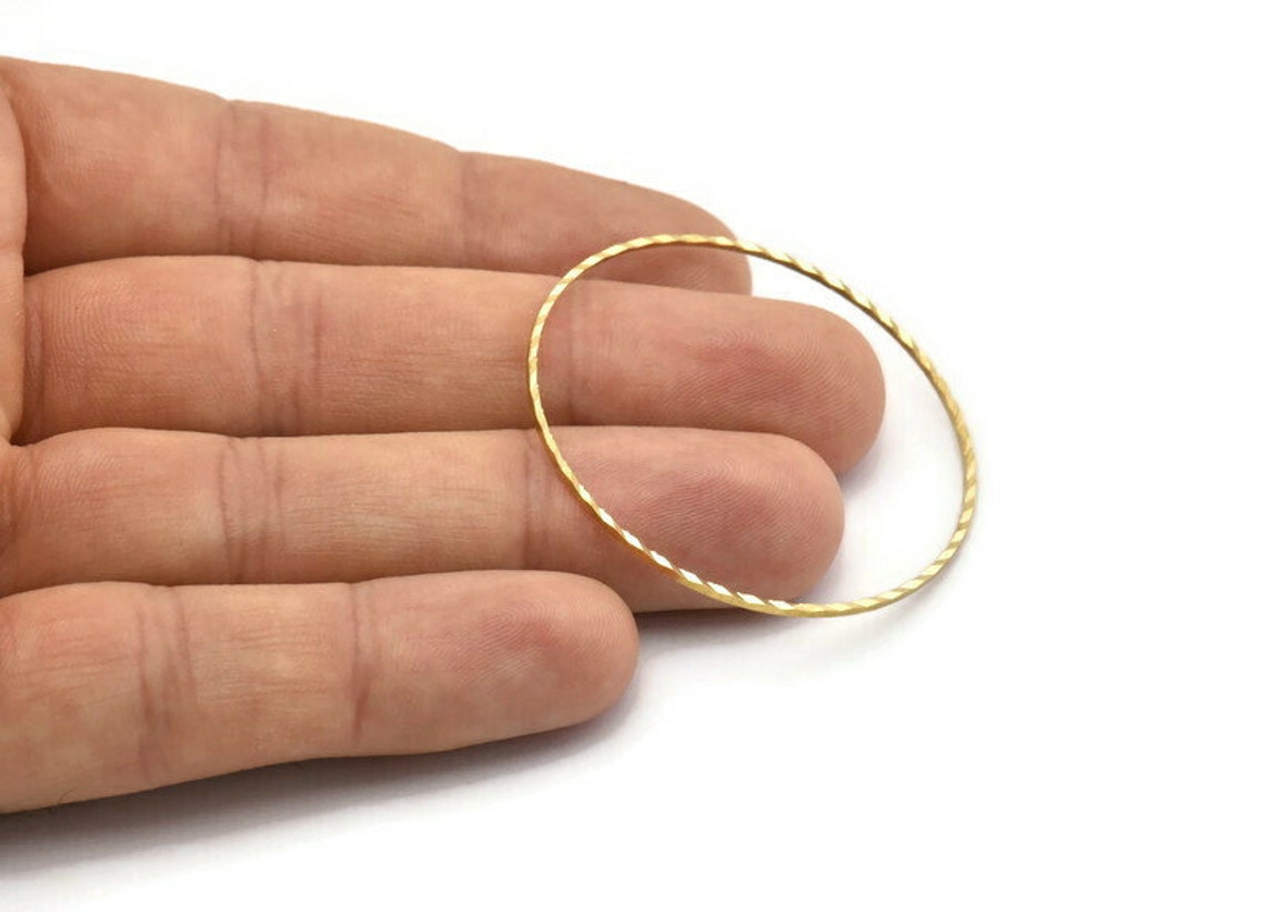 45mm Brass Circle 10 Raw Brass Circles 45mm Brs 2081 A0592 | Etsy