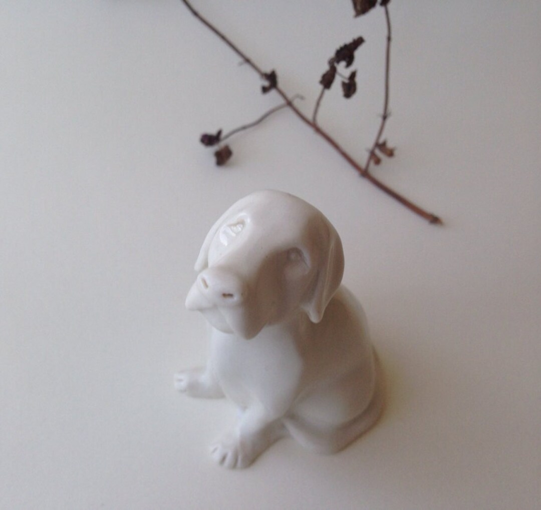 Dog Labrador Porcelain Dog Labrador Dog Ceramic Dog by - Etsy