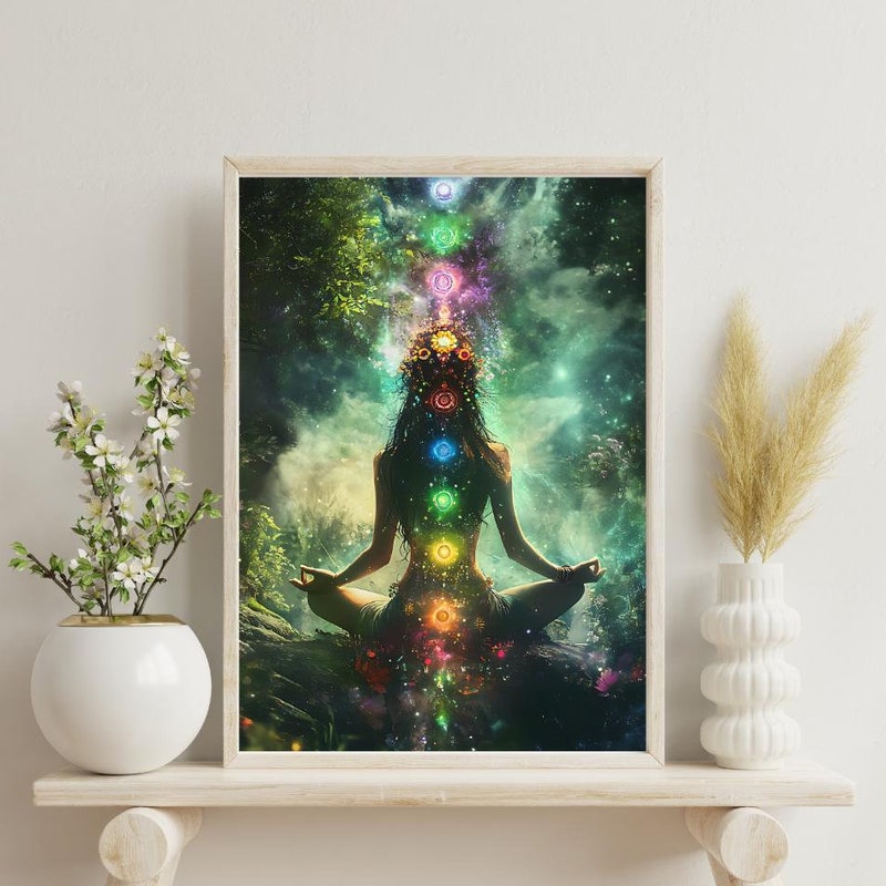 Chakra Poster - Etsy