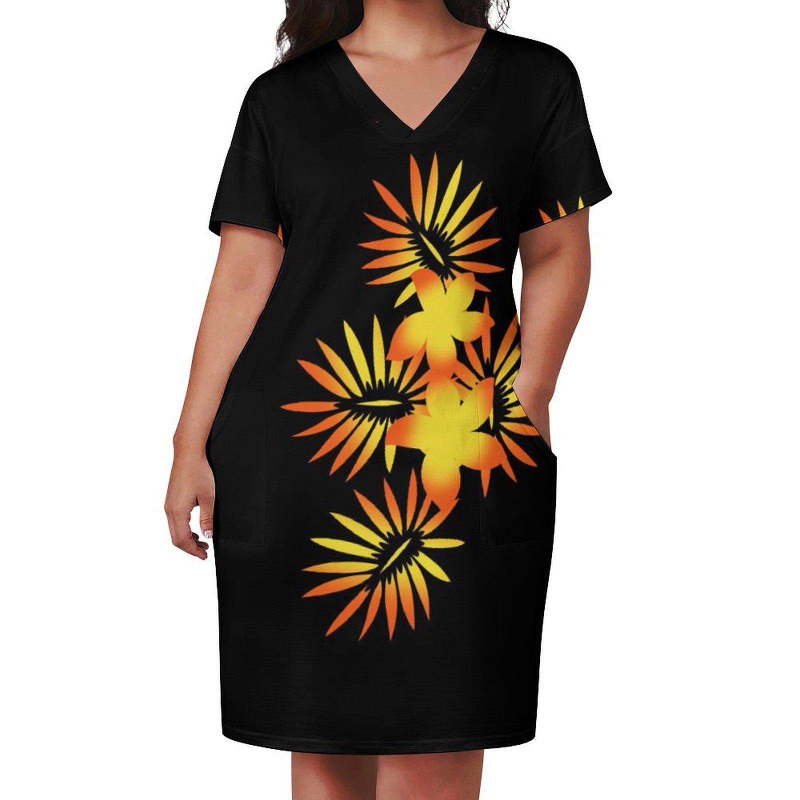 1 MOQ Custom Island Clothing Custom Polynesian Samoan Print Floral ...
