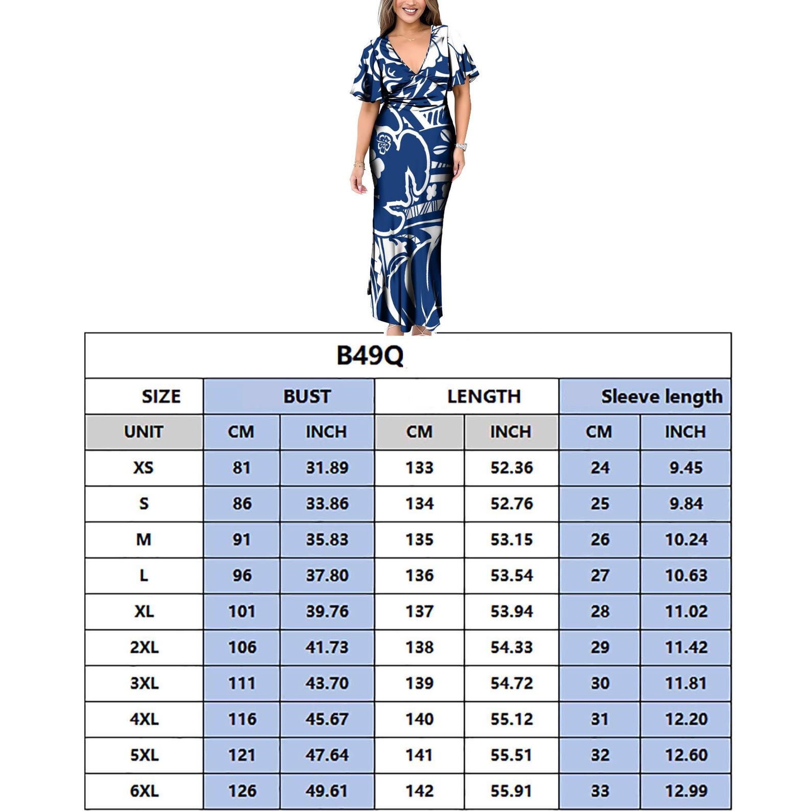 Custom Logo Samoan Polynesian Tribal Ladies V-neck Dress and Aloha Men ...