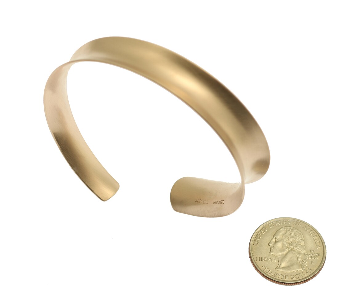 Brushed Bronze Anticlastic Bangle Bronze Bangles Anticastic - Etsy