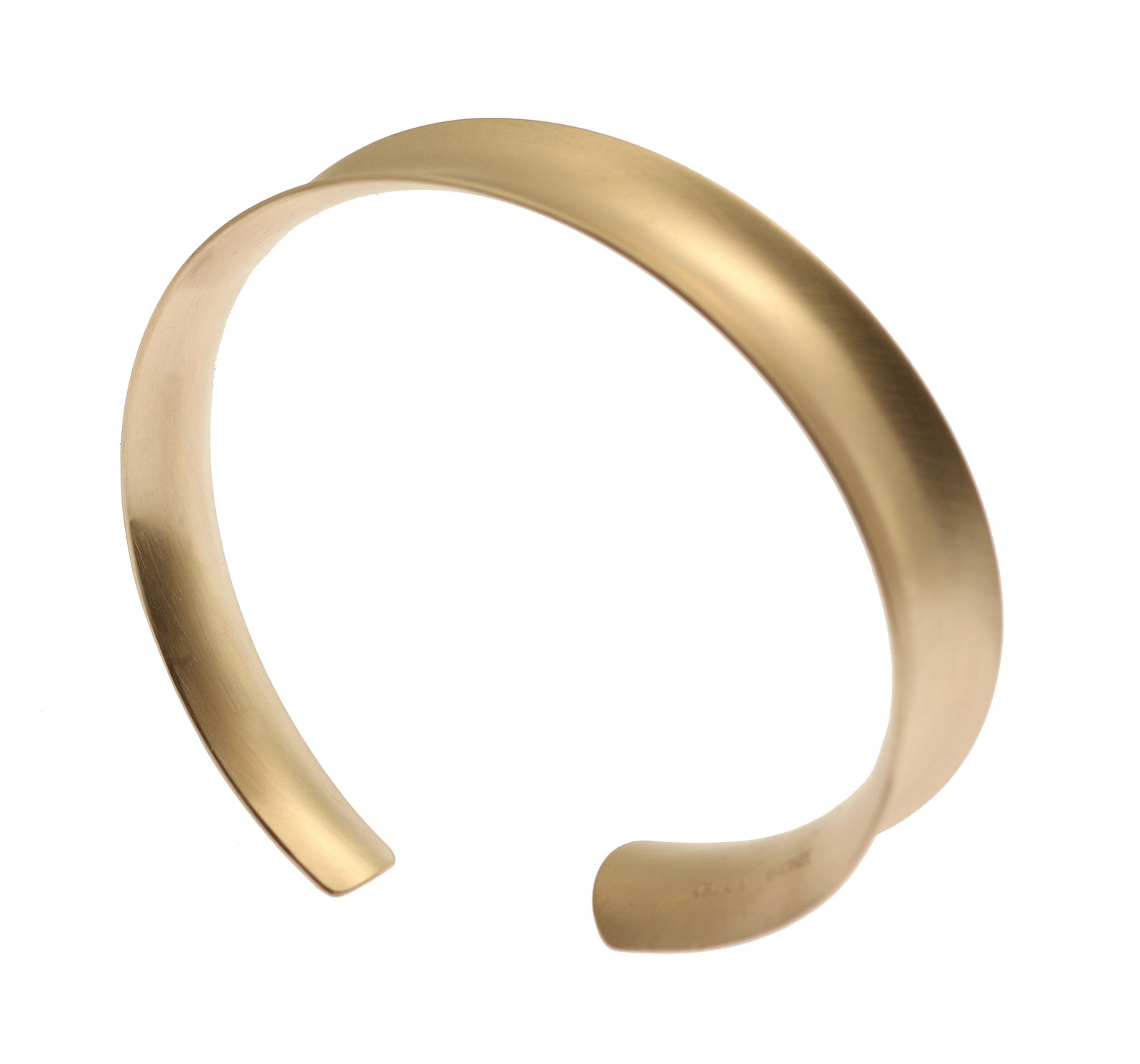 Brushed Bronze Anticlastic Bangle, Bronze Bangles, Anticastic Bangle ...