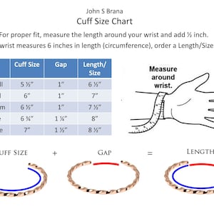 10mm Wide Hammered Copper Cuff Bracelet - Uncoated Solid Copper Cuff ...