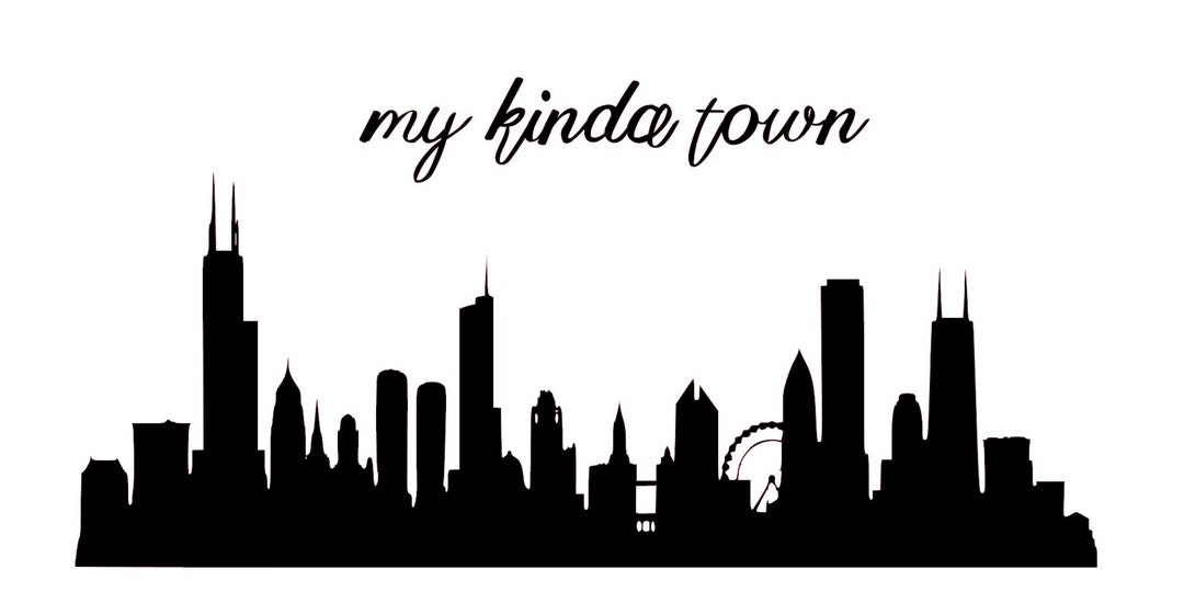 Chicago Skyline SVG - My Kinda Town & Sweet Home Chicago - Etsy