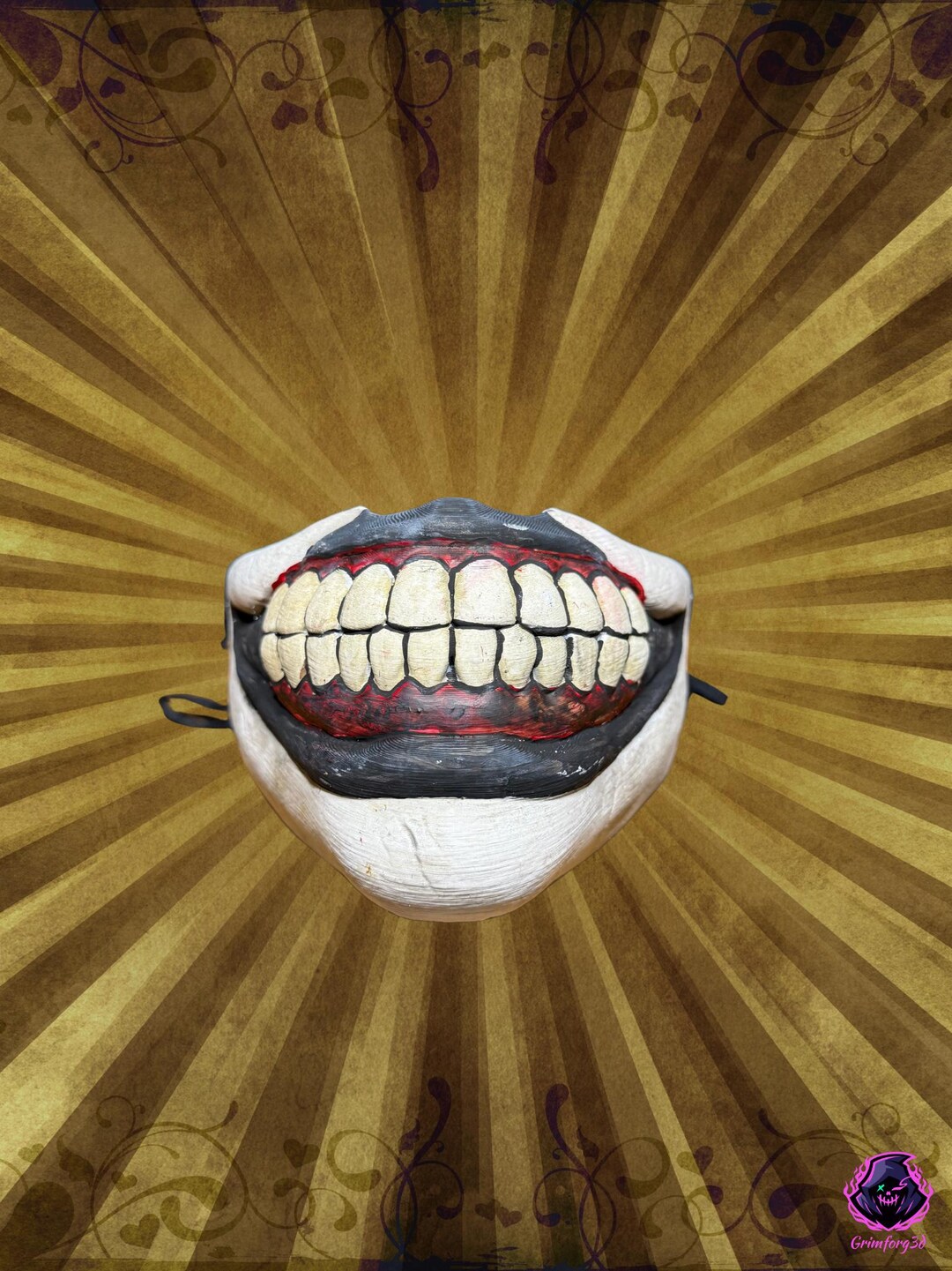 Twisty The Clown Mask Ahs Inspired Diy Ready Etsy