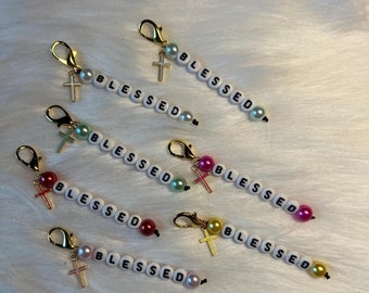 Blessed Keychain - Etsy
