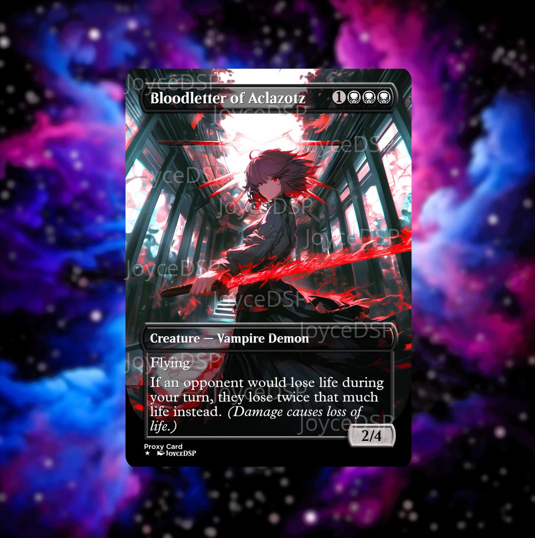 Bloodletter of Aclazotz Magic Proxy - Etsy