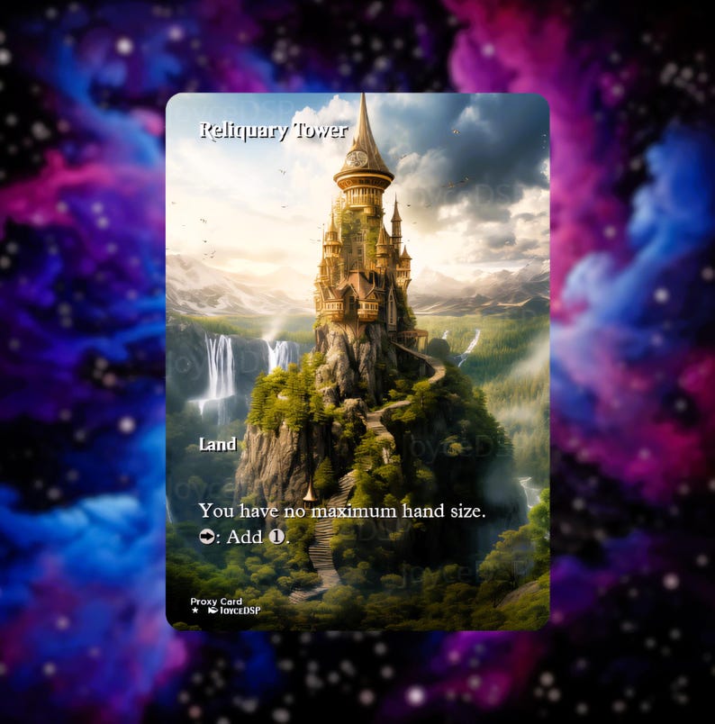 Reliquary Tower Magic Proxy - Etsy