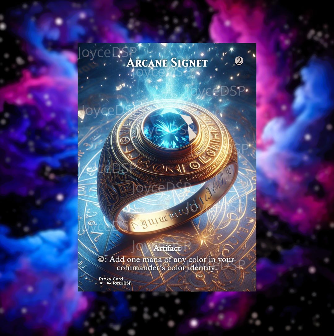 Arcane Signet - Magic Proxy - Etsy