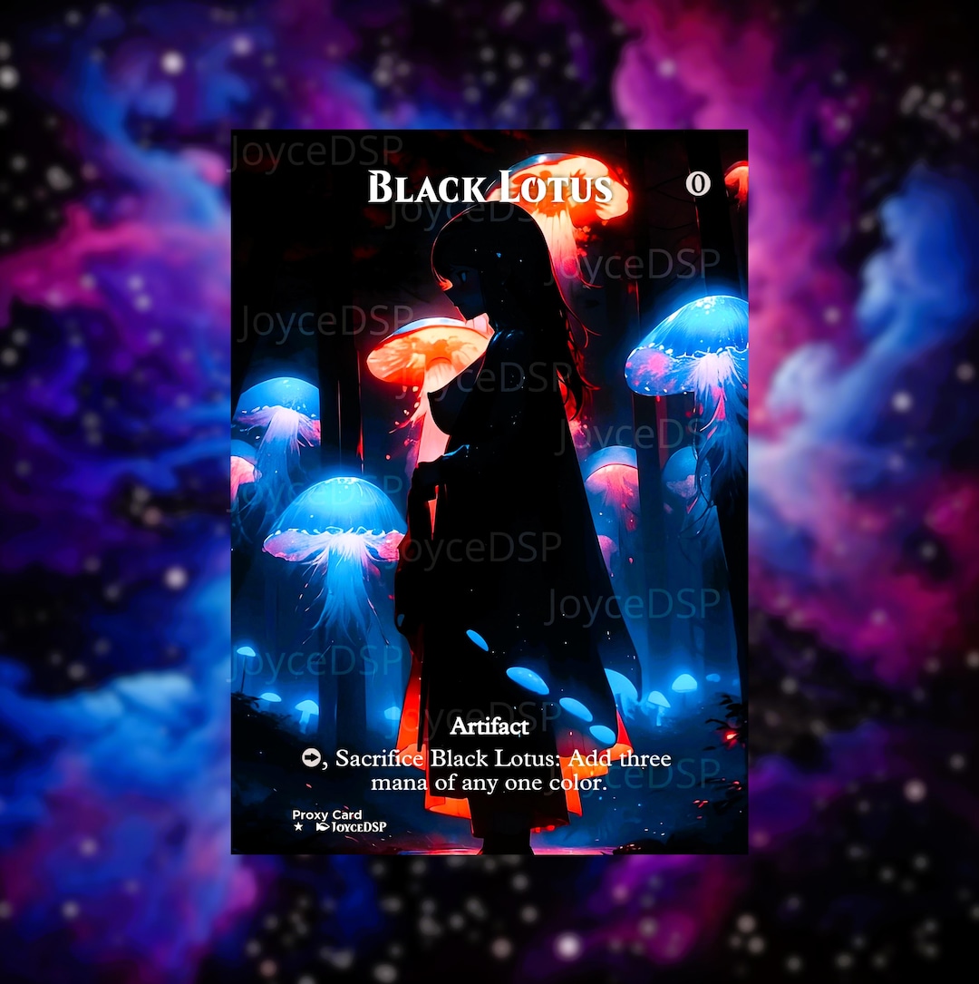 Black Lotus Magic Proxy - Etsy
