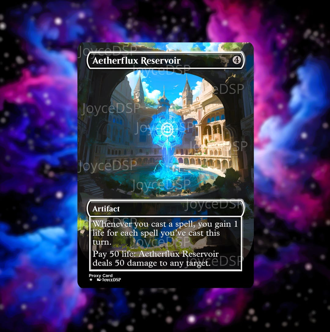 Aetherflux Reservoir Magic Proxy - Etsy