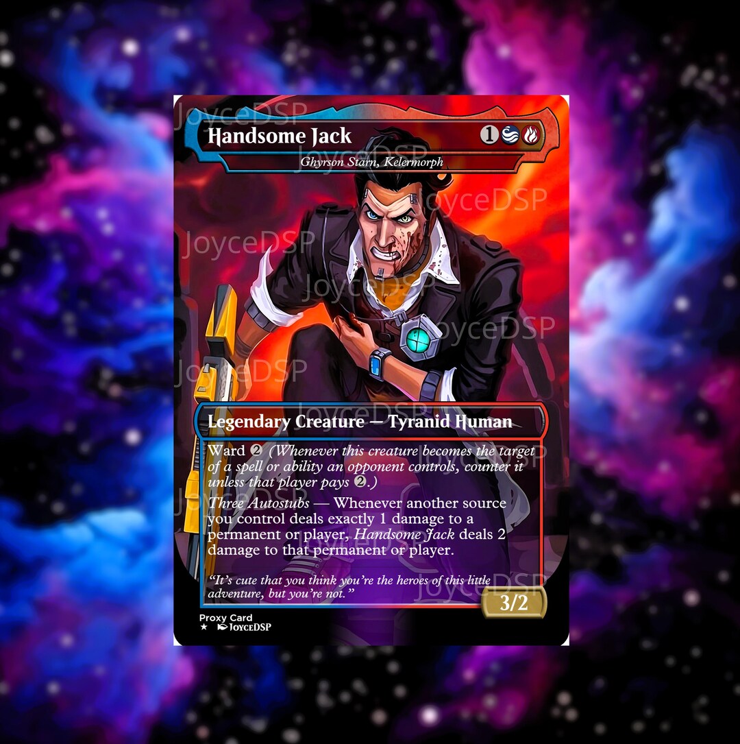 Ghyrson Starn, Kelermorph handsome Jack Magic Proxy - Etsy