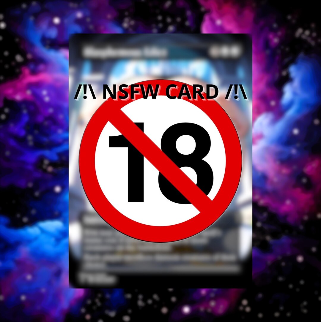 Blasphemous Edict NSFW Magic Proxy - Etsy