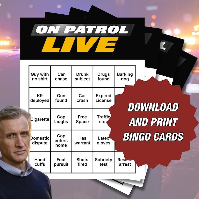 On Patrol Live Merchandise - Etsy