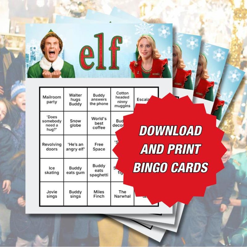 Elf the Movie Printable - Etsy