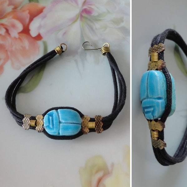 Scarab Bracelet - Etsy