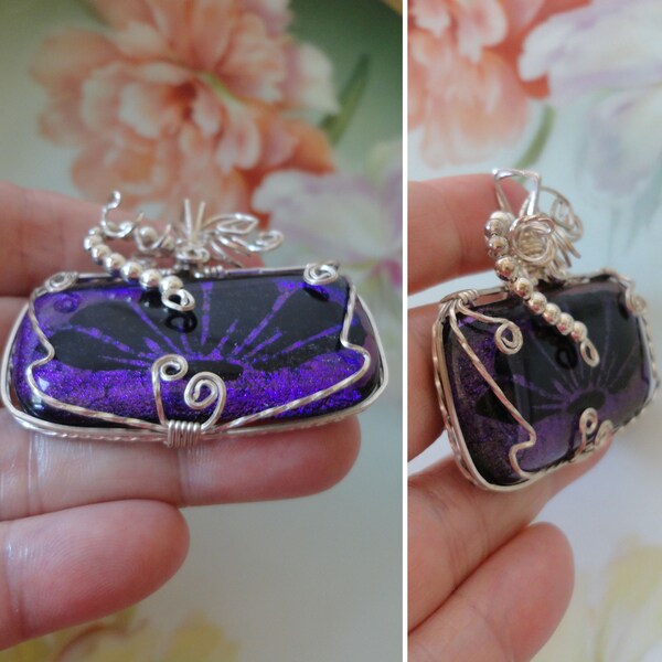 Wire Work Pendant - Etsy