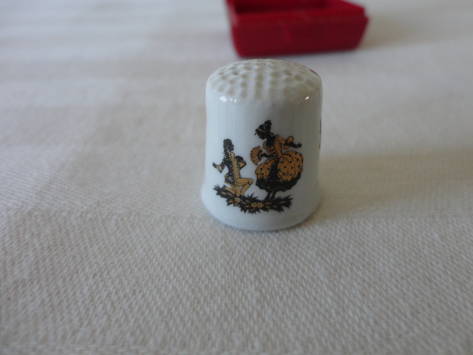 Vintage Porcelain Thimble Bareuther Waldsassen Bavaria Germany - Etsy