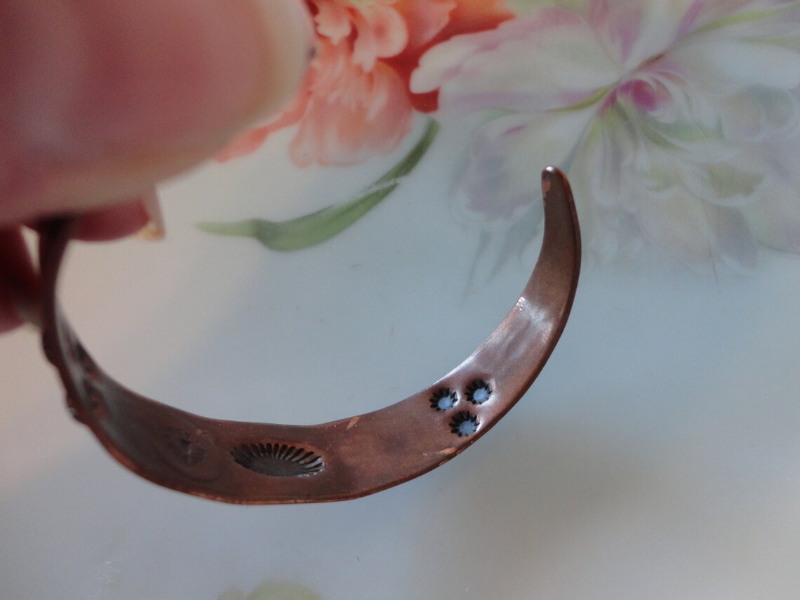 Vintage 1960s SMALL Size Bell Trading Post Copper Native - Etsy