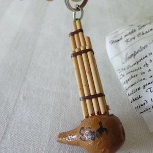 Vintage Handmade Borneo Sompoton/sumpotan (bamboo Pipes Gourd Mouth ...