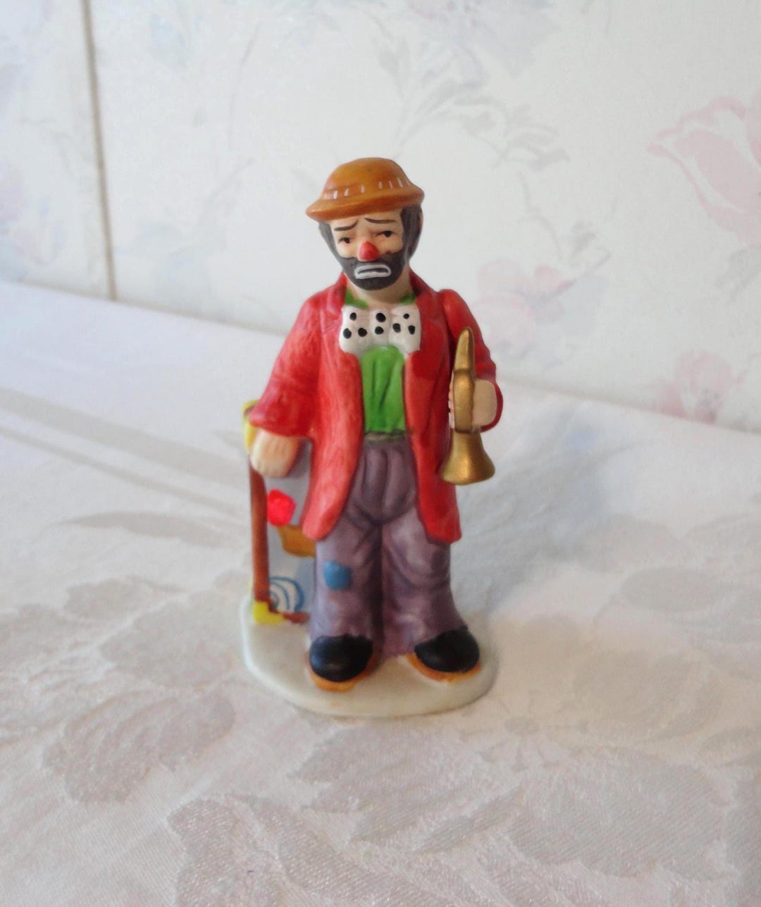 Vintage Emmett Kelly Figurine 1984 Flambro Emmett Kelly Jr Signature ...