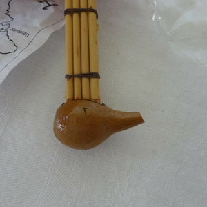 Vintage Handmade Borneo Sompoton/sumpotan (bamboo Pipes Gourd Mouth ...