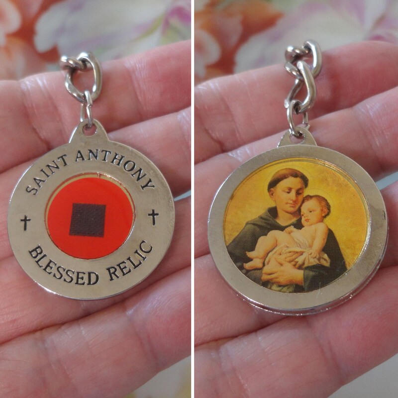 St Anthony Keychain - Etsy