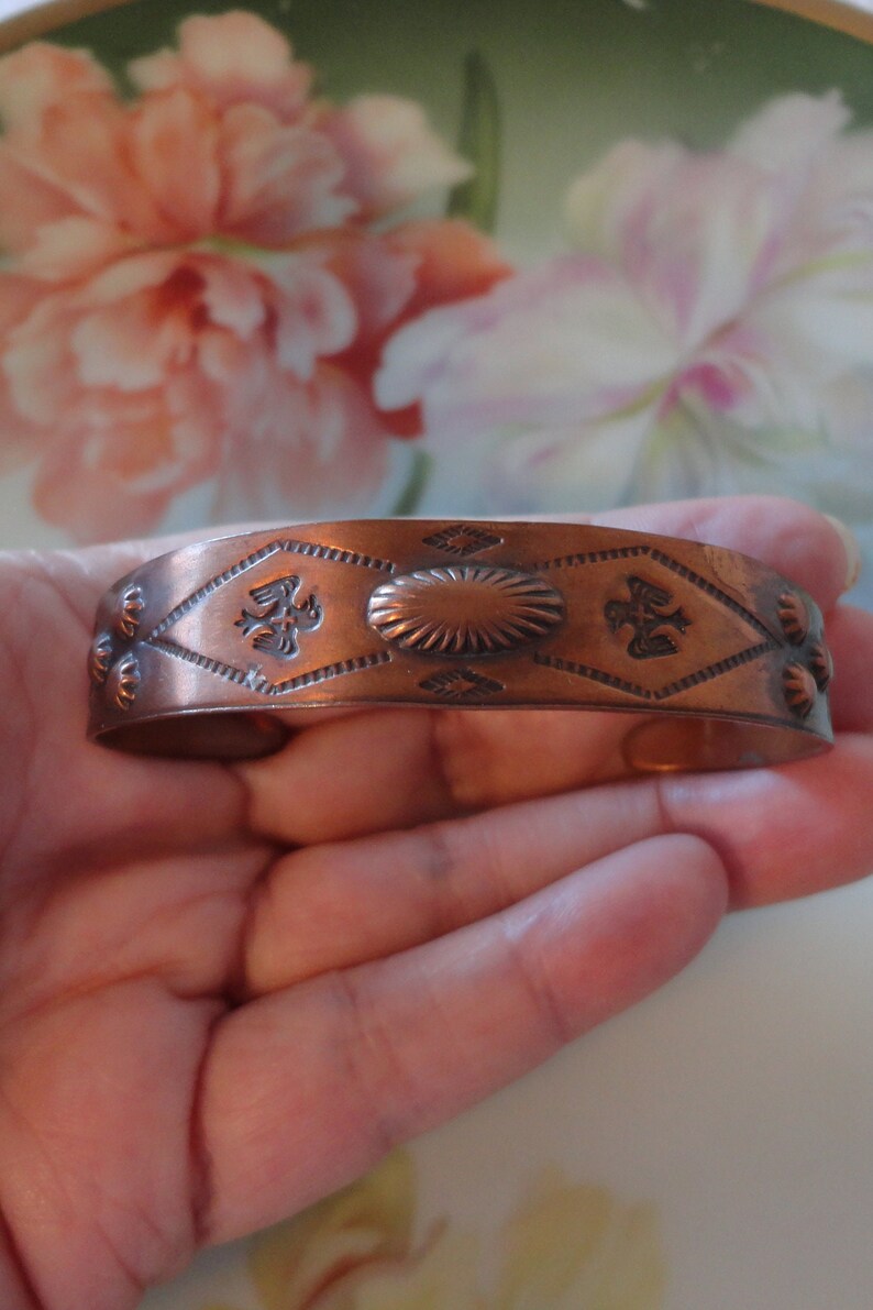 Vintage 1960s SMALL Size Bell Trading Post Copper Native - Etsy