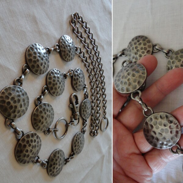 Silver Chain Belt - Etsy