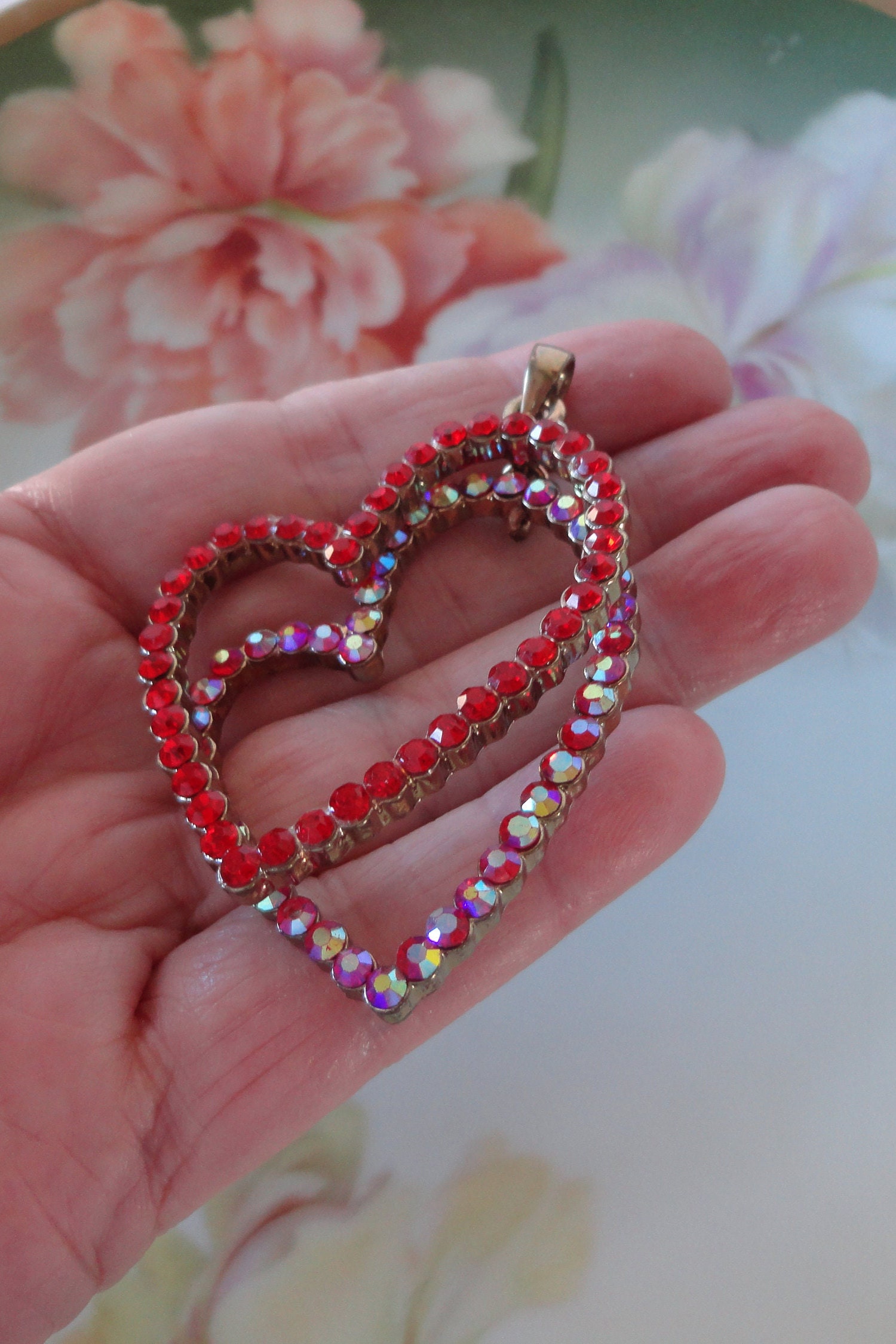 Red Double Hearts