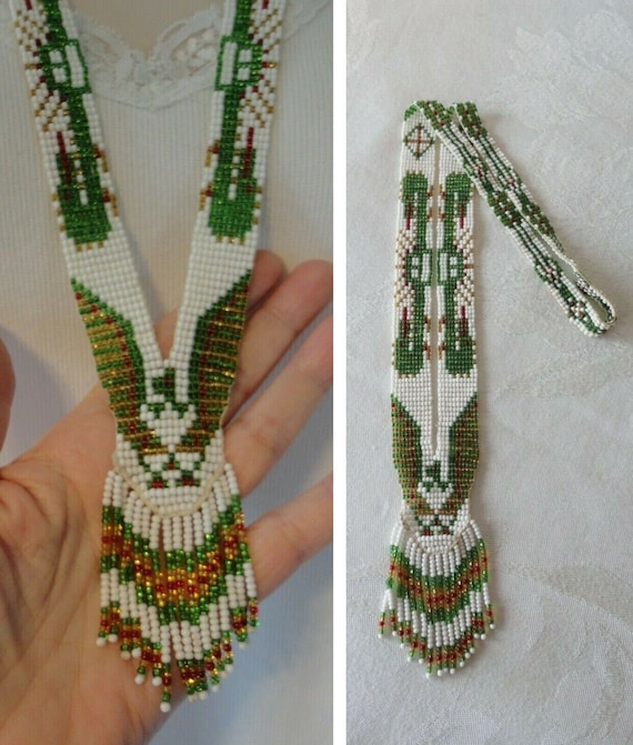 Vintage native american beadwork - Gem