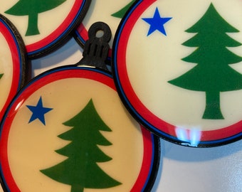 Pine Tree Star Flag - Etsy