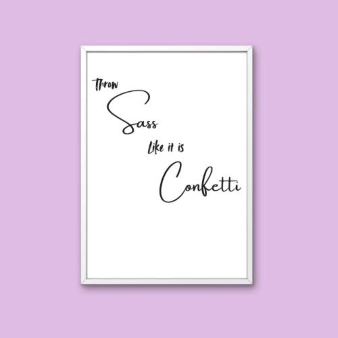 Black & White Motivational Quote Wall Art Print Poster - Etsy