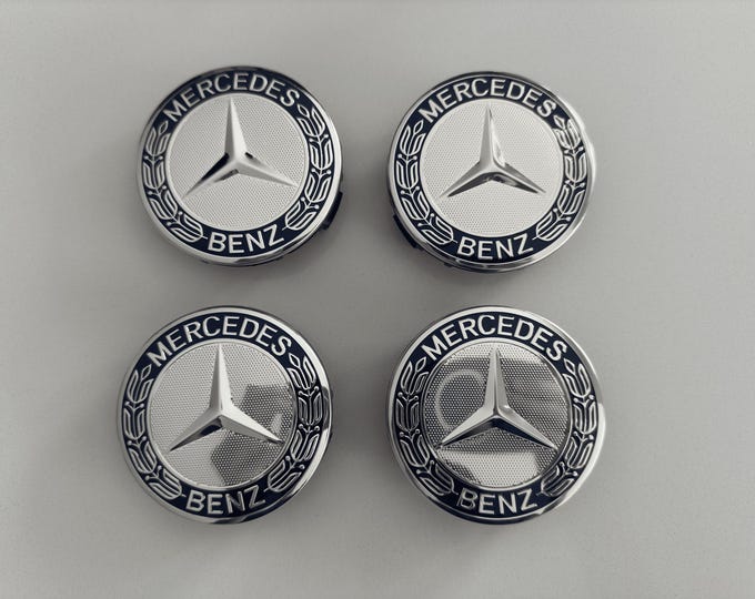 4 Center Caps 75mm Mercedes-benz - Etsy