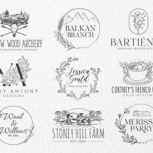 I Will Create Custom Hand Drawn Logo in 24 Hours, Custom Hand Drawn ...