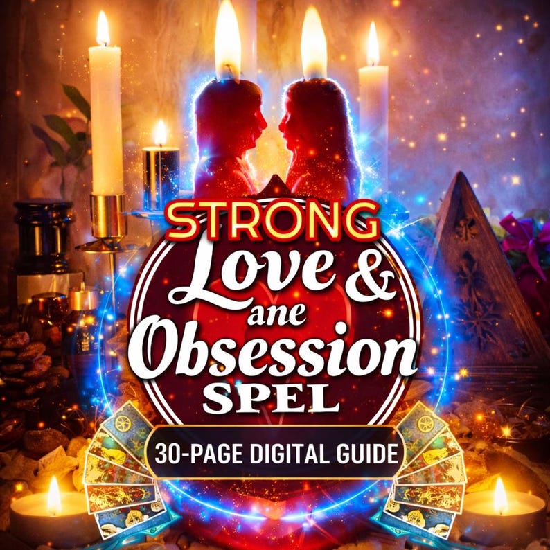 Love Guide Ritual Kit | Strong Love Obsession Release | 30 Page Digital ...